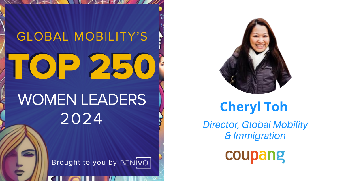 Cheryl Toh | Global Mobility Top 250 Women Leaders | The View From The Top